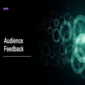 Audience Feedback.pptx