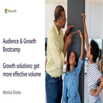 Audience Growth Bootcamp - Growth solutions | PDF