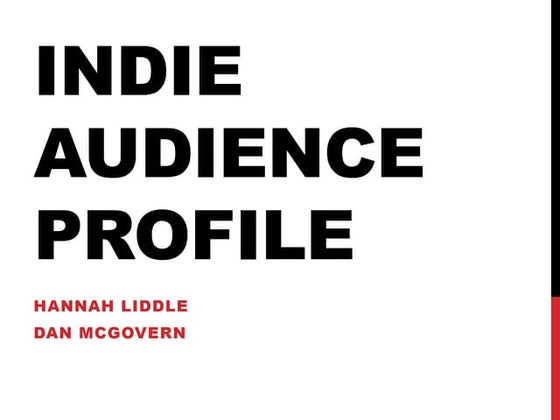 Audience profile | PPT