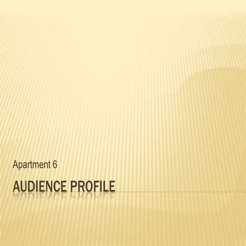 Audience profile | PPTX