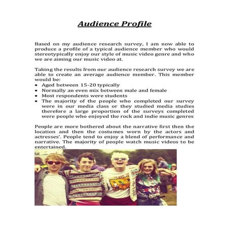 Audience profile | PPTX
