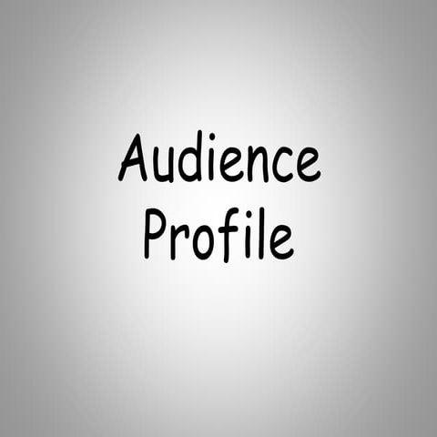 Audience profile | PPTX