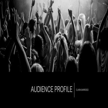 Audience profile | PPT