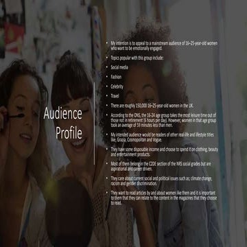 target audience profile | PPTX