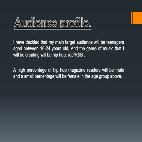 Target audience for indie rock music | PPTX