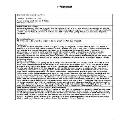 Audience proposal | PDF