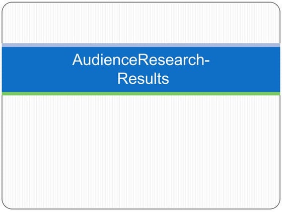Analysis and Results of the Music Questionnaire | DOCX | Dance and Electronic Music | Music