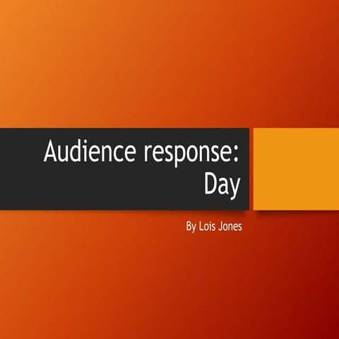 Audience response | PPT