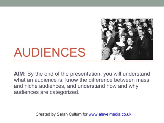 Types Of Audiences | PPTX
