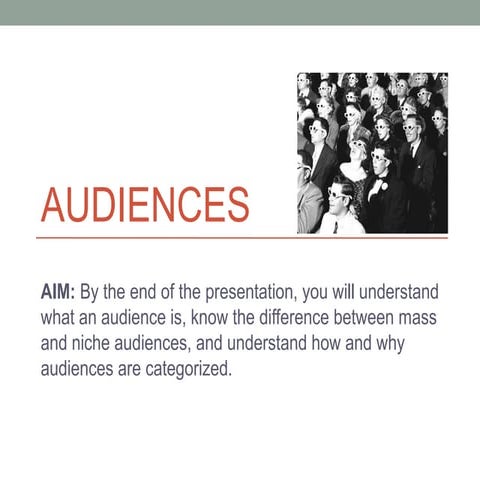 Audiences | PPT
