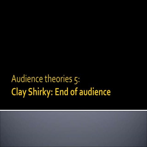 Stuart Hall's Reception theory | PPTX