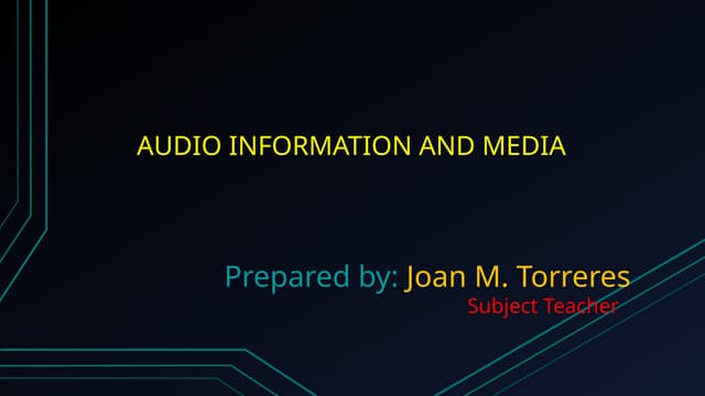 Audio Information and Media.pptx