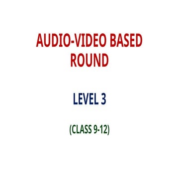 audio-visual.pptx for classes 9 t0 12 for assembly | PPTX