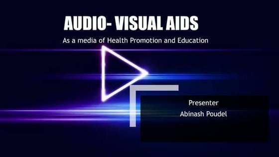 Audio visual | PPT