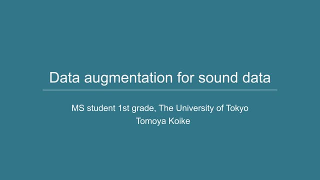 Audio Augmentation Pdf