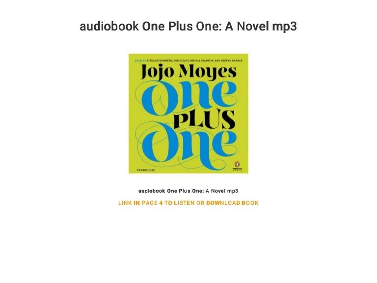 Audiobook One Plus One A Novel Mp3 audiobook-one-plus-one-a-novel-mp3