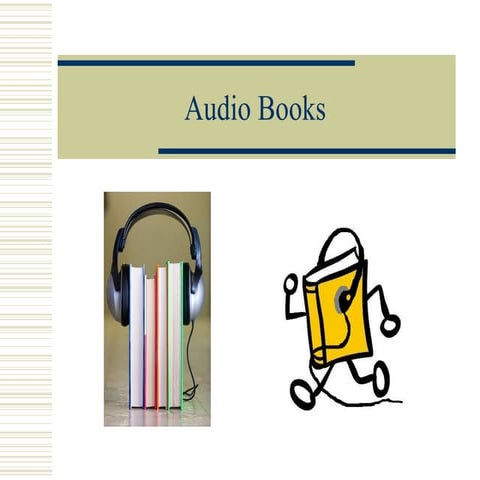 Audio Books Powerpoint | PPT