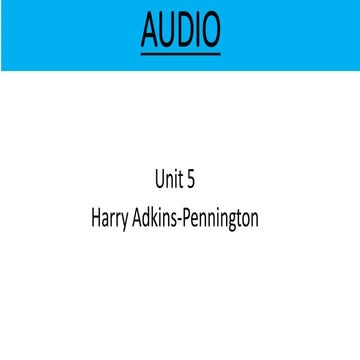 Audio briefing | PPT