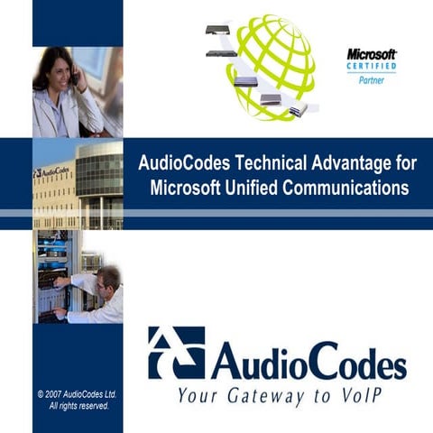 Audio codes technical_advantage_for_microsoft_uc_1_ | PPT