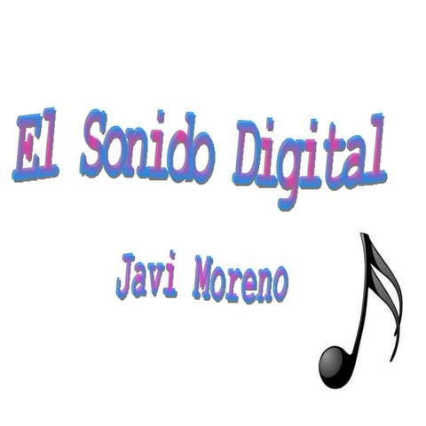 Sonido digital | ODP