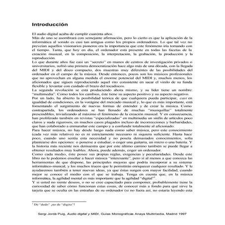 Audacity menu y herramientas | PDF