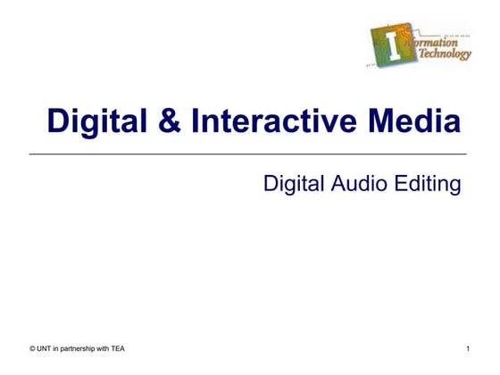 Video editing presentation | PDF