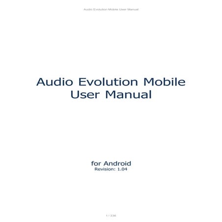 Audio Evolution Mobile User Manual for Android.pdf
