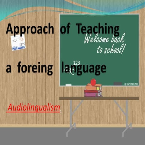 Audiolingualism | PPT