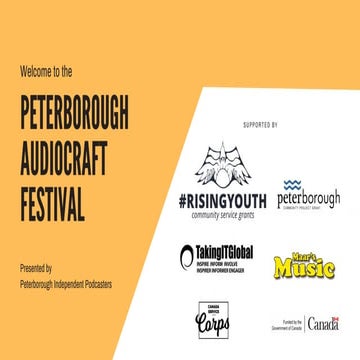 Audio documentary masterclass | PPT