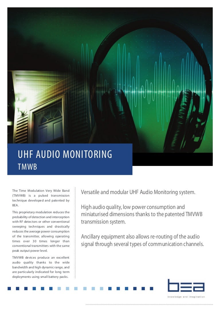 Audio monitoring