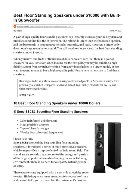 PA and sound system | PPT