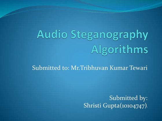 IRJET- An Overview of Steganography : Data Hiding Technique | PDF