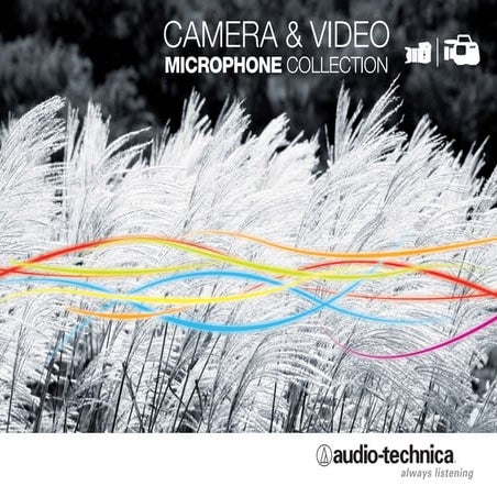 Audio Technica Camera & Video Catalog | PDF