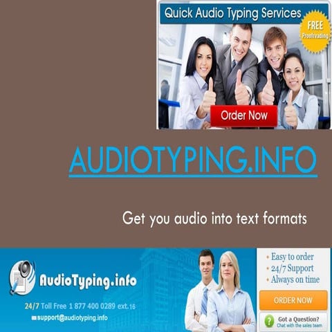 Transcription From Audio To Text | PDF