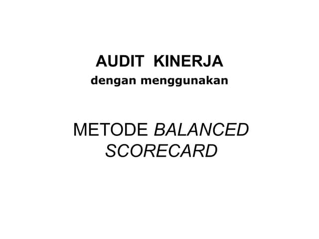 Modul Audit Kinerja Berbasis Risiko (BPKP Bogor).pptx