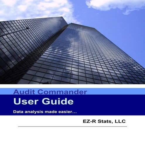 Audit Commander User Guide | PDF | Computer Software and Applications ...