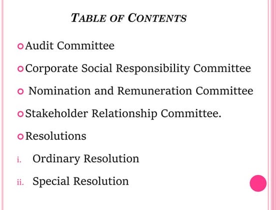 Works committee | PPT