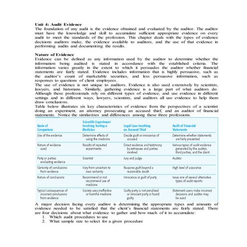 Audit evidence | PDF