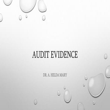 AUDIT EVIDENCE-PPT.pptx