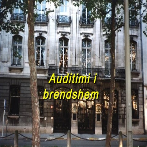 Auditimi i Brendshem(Punim Diplome) | PPT