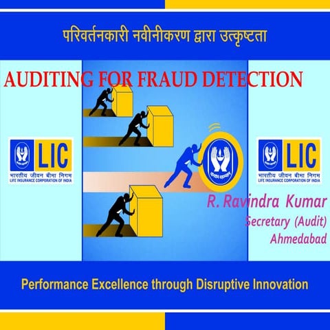 Auditing for fraud detection | PPT