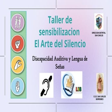 auditiva LENGUA DE SEÑAS BOLIVIANAS.pptx | Ear, Nose and Throat ...