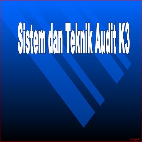 Audit K3 presentation for training12.ppt