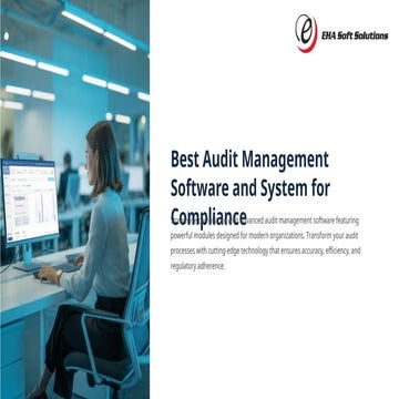 Best Audit Management Software and System for Compliance | PPTX
