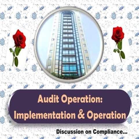 Audit Operation Implementation and Operation.ppt | Free Download