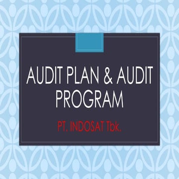 Studi Kasus Audit Plan & Audit Program.pptx