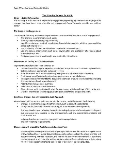 SFC Plan of engagement | PPT