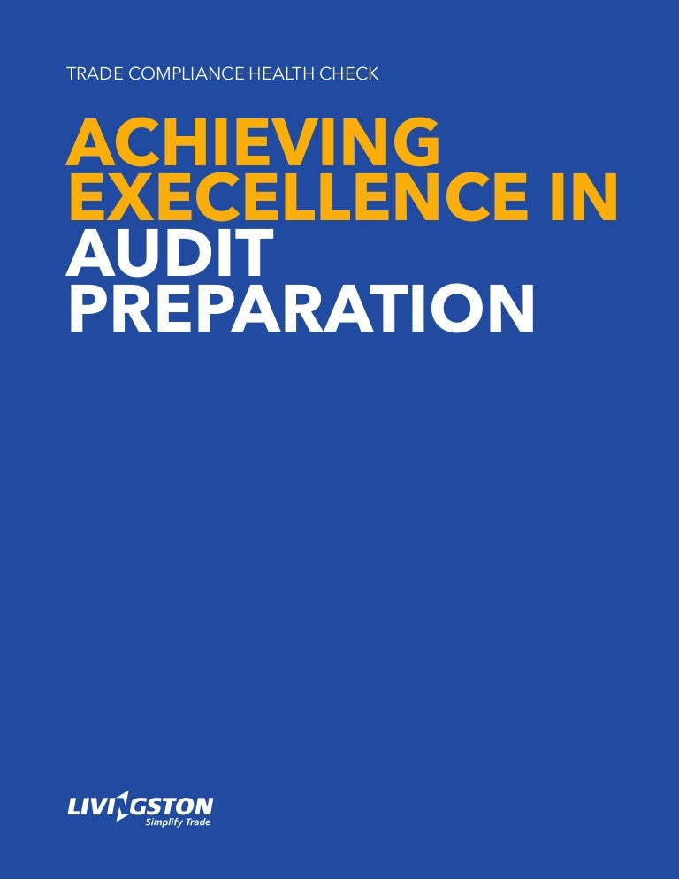 Audit preparation
