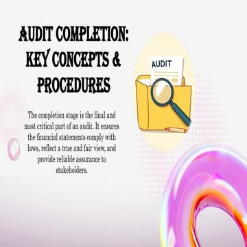 Audit Completion Phase in Audit and Assurance.pptx