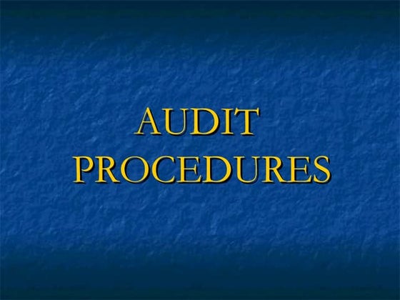 Basic Internal Auditing Presentation | PDF | Educational Assessment ...